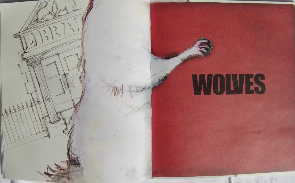 Wolves by Emily Gravett Picture Book Analysis | SLAP HAPPY LARRY