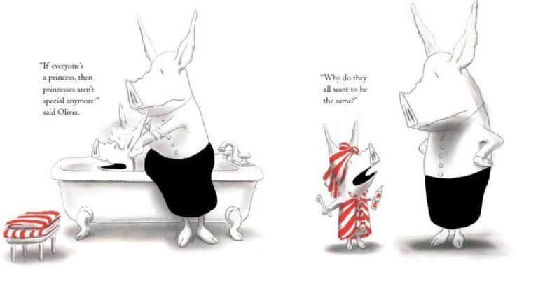 Olivia and the Fairy Princesses by Ian Falconer Analysis | SLAP HAPPY LARRY