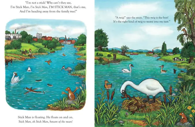 Stick Man by Julia Donaldson and Axel Scheffler Analysis | SLAP HAPPY LARRY