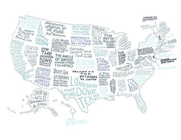 The Book That Represents Each American State | SLAP HAPPY LARRY