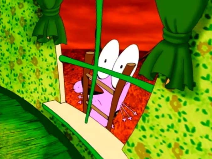 The Demon In The Mattress Courage The Cowardly Dog | SLAP HAPPY LARRY