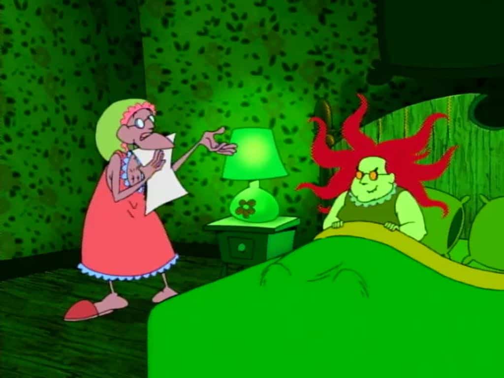 The Demon In The Mattress Courage The Cowardly Dog | SLAP HAPPY LARRY