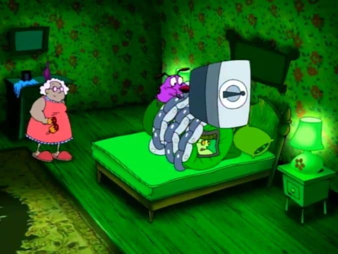The Demon In The Mattress Courage The Cowardly Dog – SLAP HAPPY LARRY