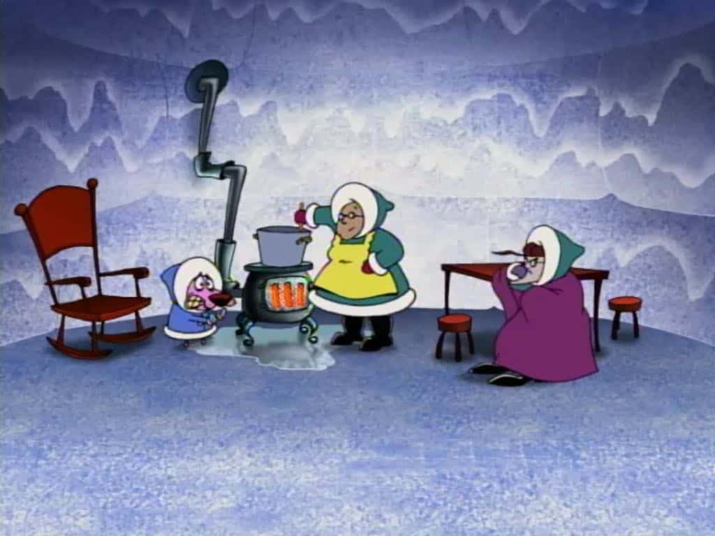 The Snowman Cometh Courage The Cowardly Dog | SLAP HAPPY LARRY