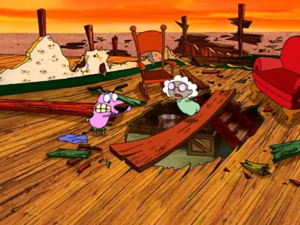 Little Muriel Courage The Cowardly Dog | SLAP HAPPY LARRY