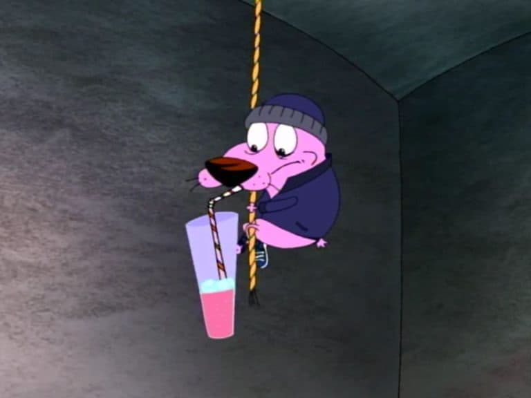 The Clutching Foot Courage The Cowardly Dog | SLAP HAPPY LARRY