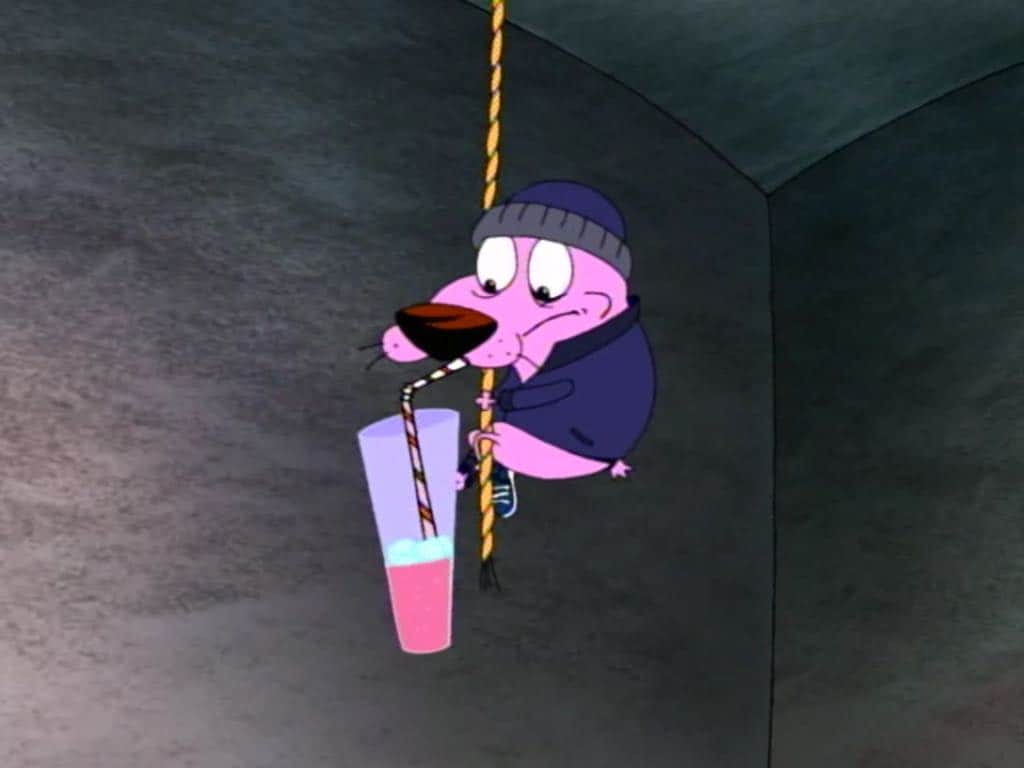 The Clutching Foot Courage The Cowardly Dog | SLAP HAPPY LARRY