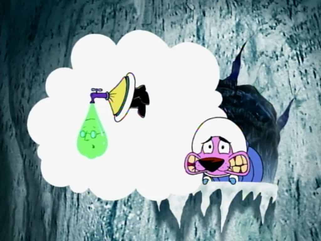 The Snowman Cometh Courage The Cowardly Dog | SLAP HAPPY LARRY