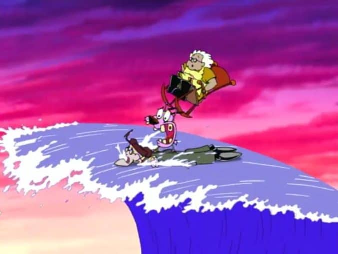 Little Muriel Courage The Cowardly Dog | SLAP HAPPY LARRY