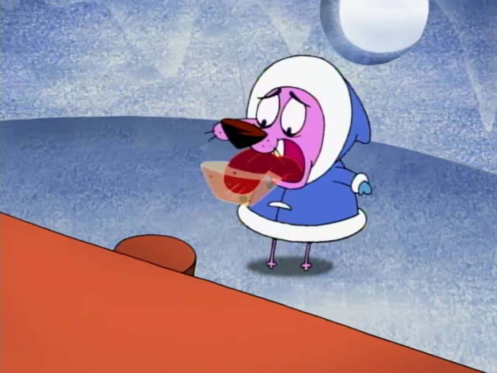 The Snowman Cometh Courage The Cowardly Dog | SLAP HAPPY LARRY