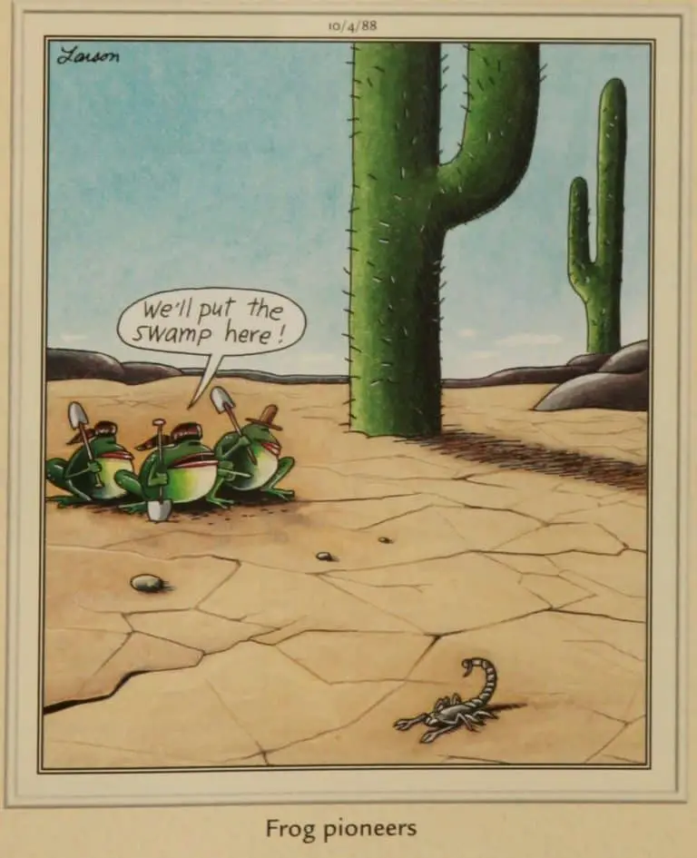 Swamps, Marshes, Quicksand And Sinking In Storytelling | SLAP HAPPY LARRY