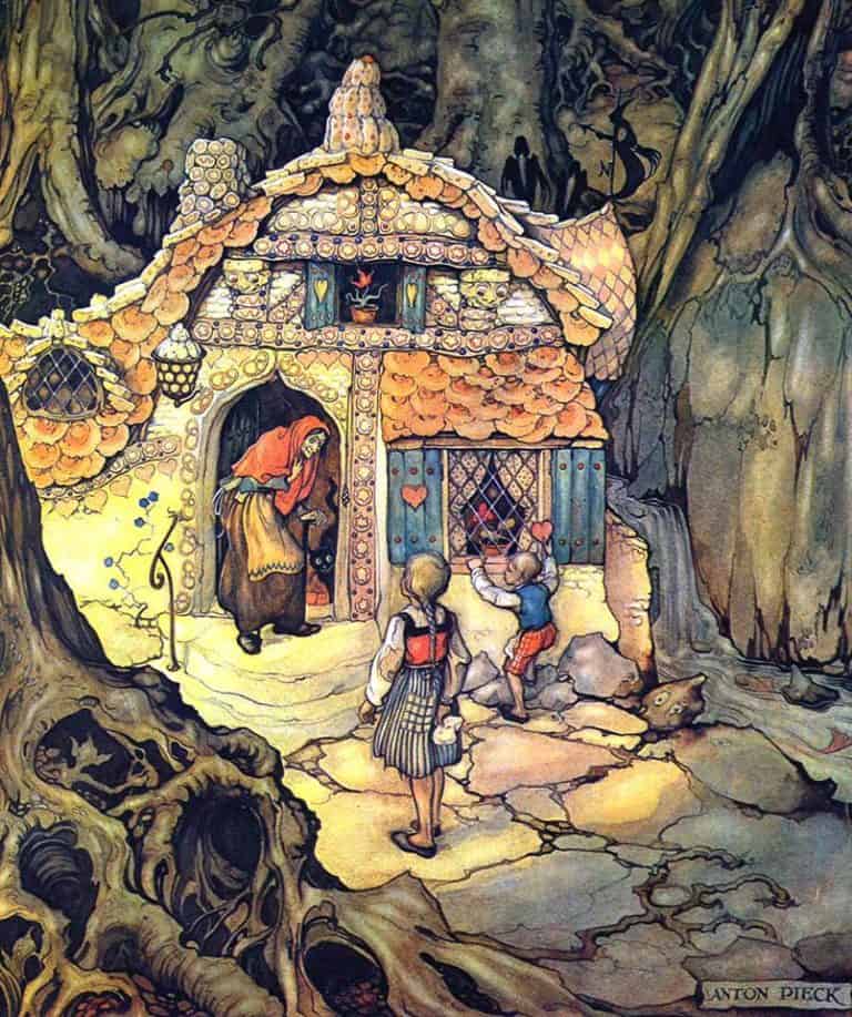 The Gingerbread House In Hansel And Gretel | SLAP HAPPY LARRY