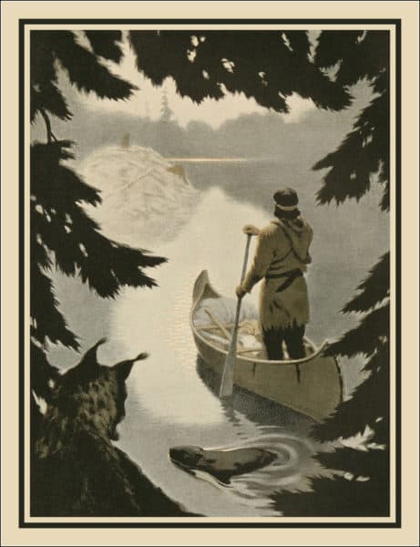 Arthur-Heming-1870-1940-Illustrations-for-his-novel-The-Drama-of-the ...