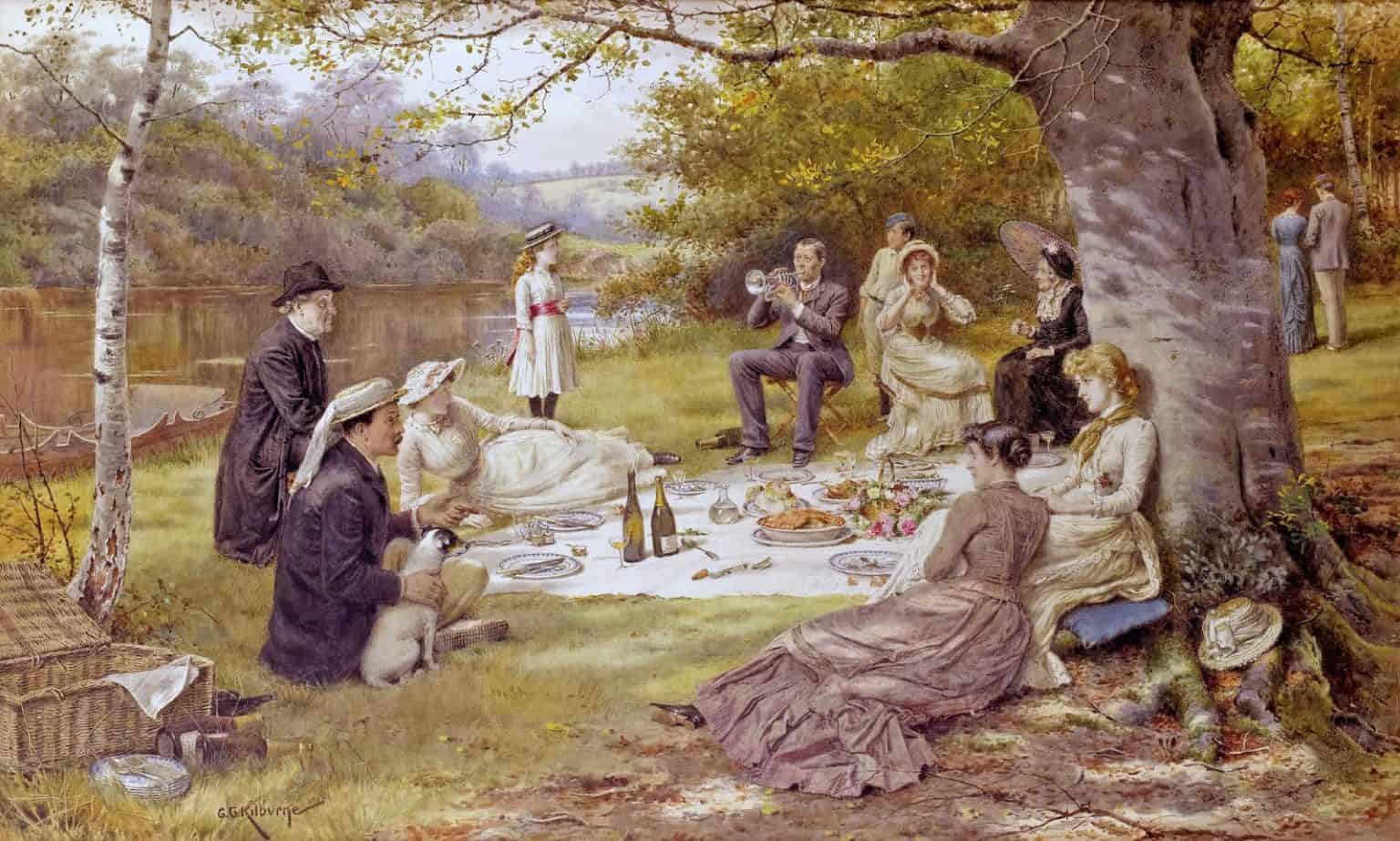 Picnics In Art and Storytelling | SLAP HAPPY LARRY