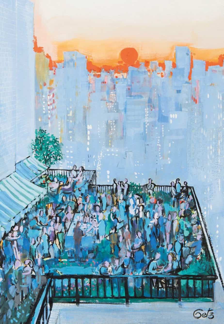 Parties in Art and Fiction | SLAP HAPPY LARRY