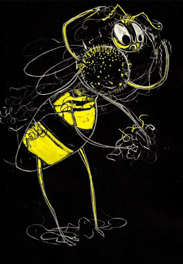 Bees and Wasps in Art and Illustration | SLAP HAPPY LARRY