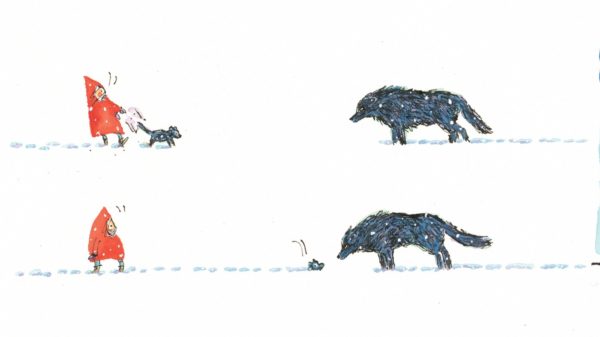 Wolf in the Snow by Matthew Cordell Analysis | SLAP HAPPY LARRY