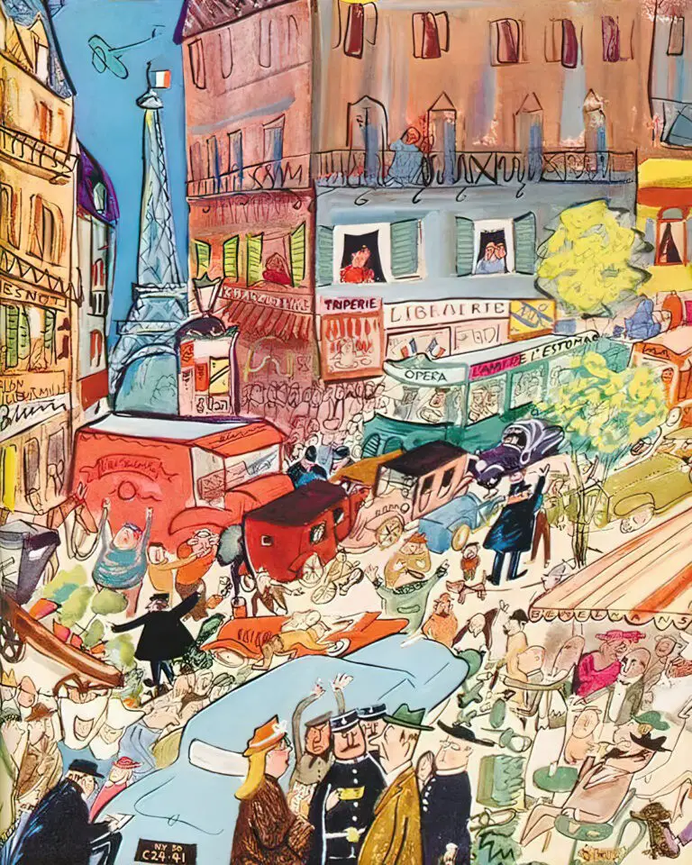 Crowd Scenes In Art And Illustration | SLAP HAPPY LARRY