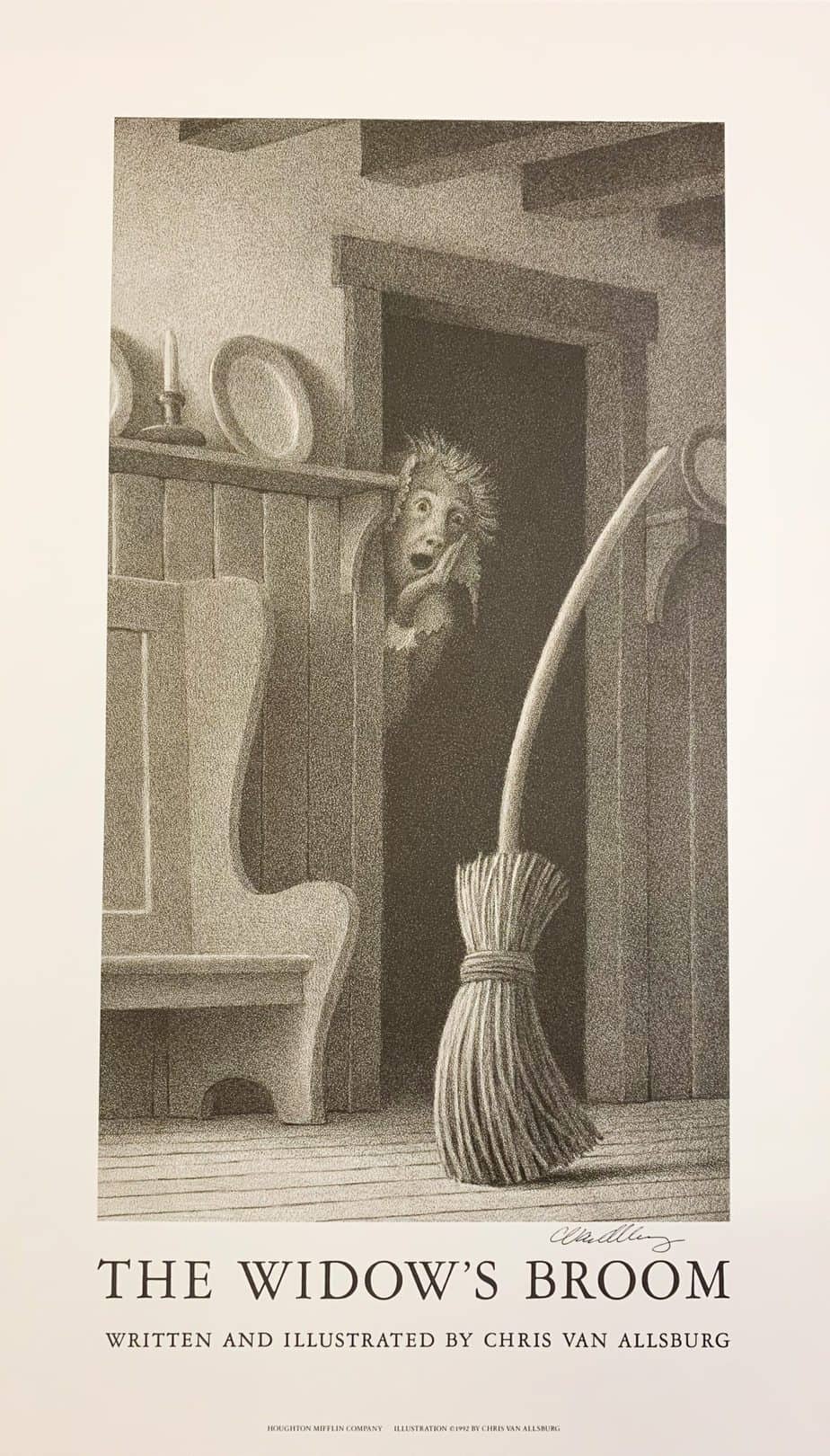 The Widow's Broom by Chris Van Allsburg Picturebook Analysis | SLAP ...