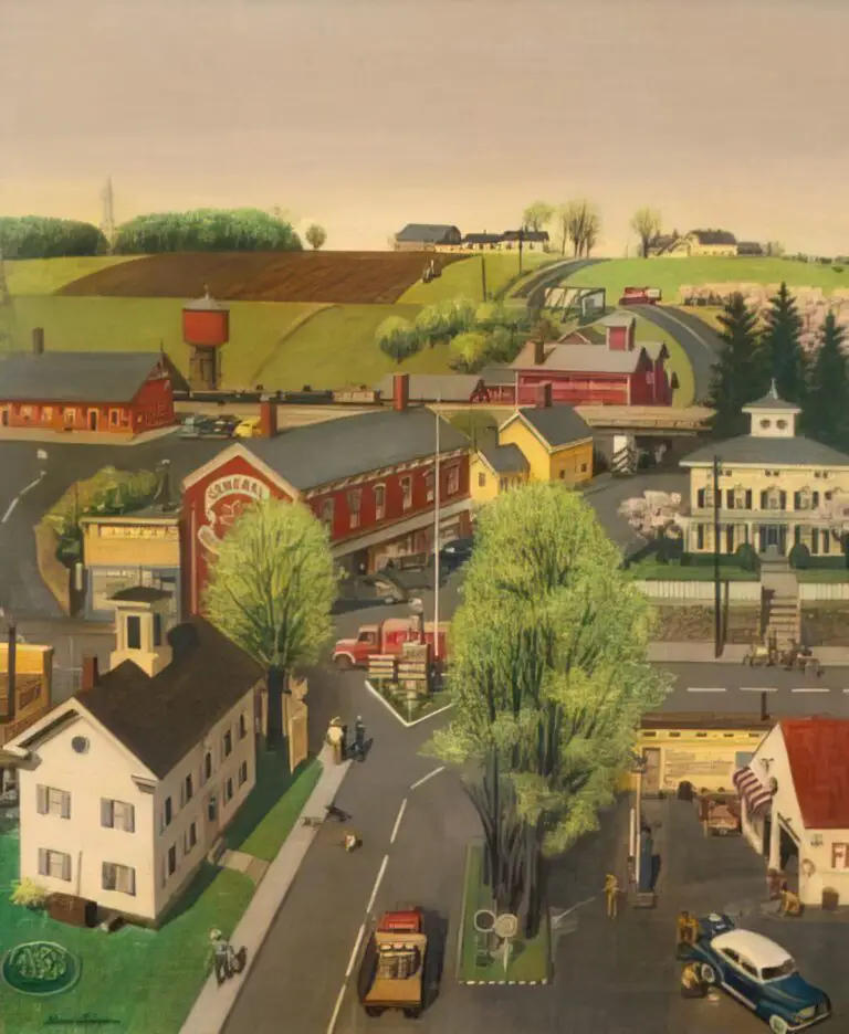 Writing Activity: Describe Main Street Of A Small Town | SLAP HAPPY LARRY