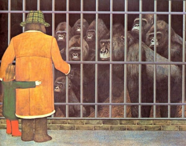 Zoo by Anthony Browne (1992) Analysis | SLAP HAPPY LARRY