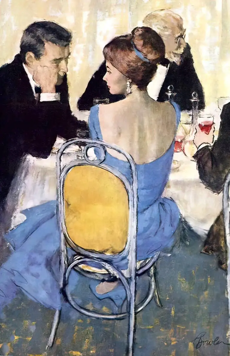 Table Scenes in Illustration and Composition | SLAP HAPPY LARRY