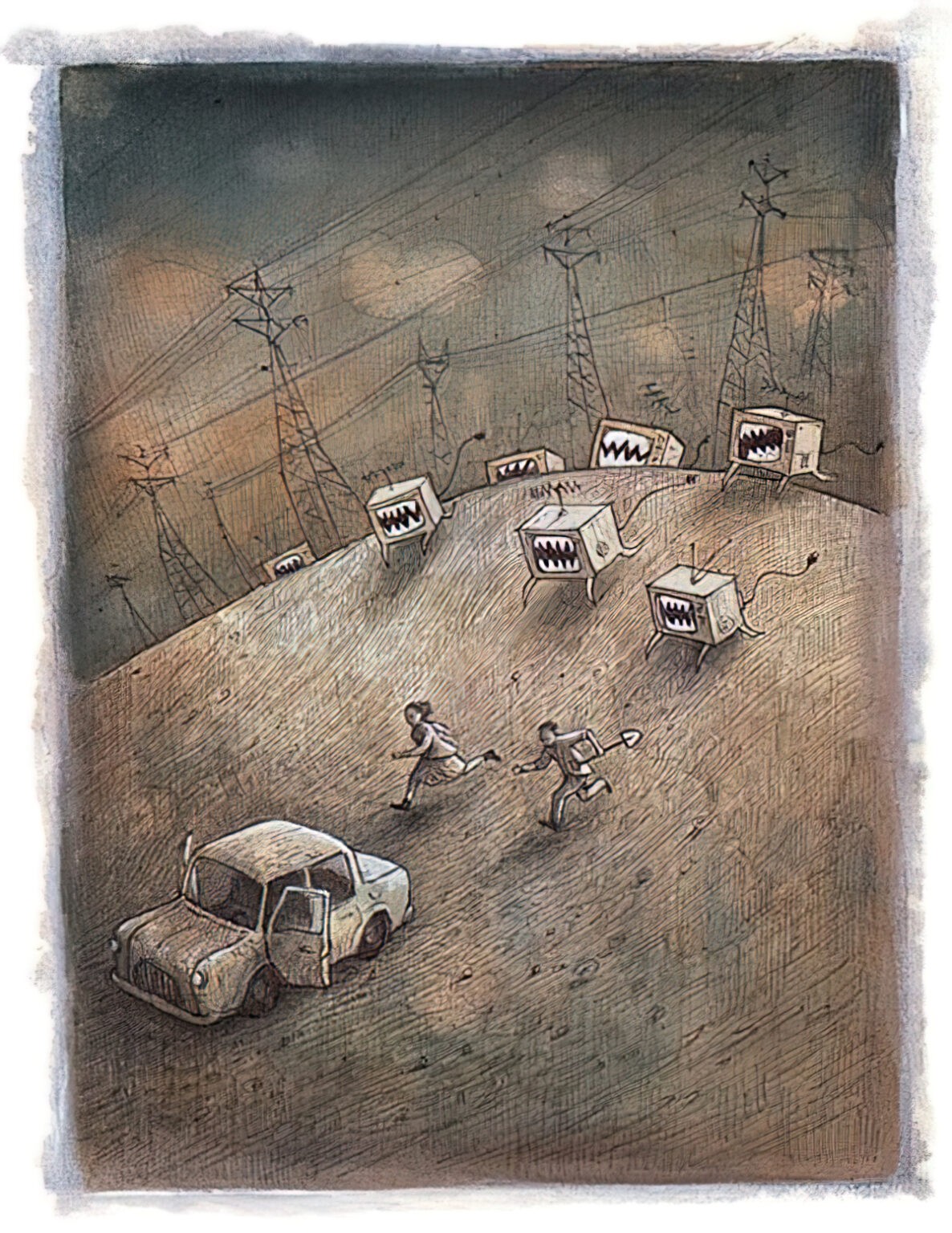 Tales From Outer Suburbia by Shaun Tan Analysis | SLAP HAPPY LARRY