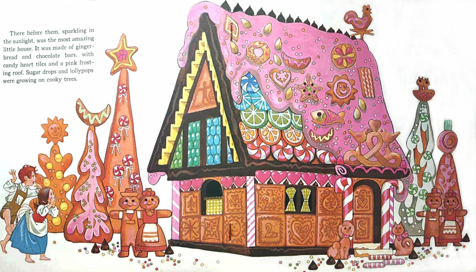 The Gingerbread House In Hansel And Gretel | SLAP HAPPY LARRY