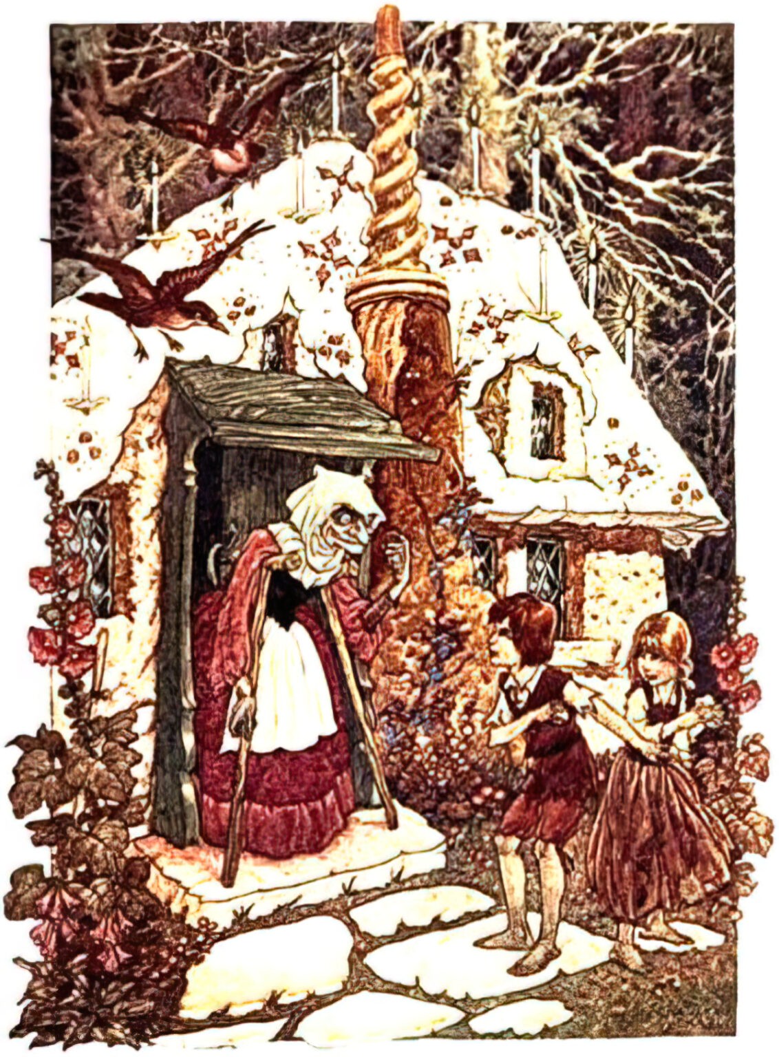 The Gingerbread House In Hansel And Gretel | SLAP HAPPY LARRY