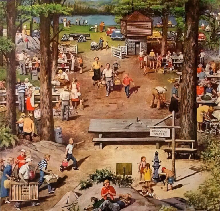 Picnics In Art and Storytelling | SLAP HAPPY LARRY