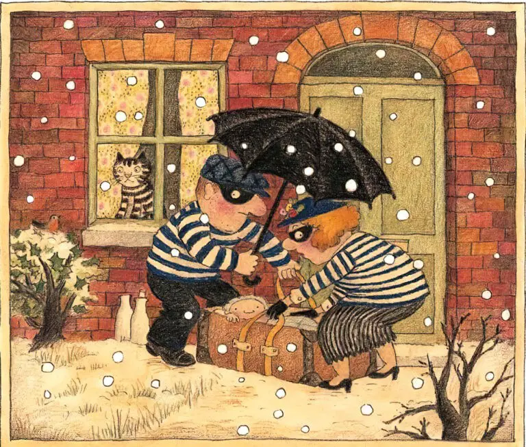 Burglar Bill by Janet and Allan Ahlberg Analysis | SLAP HAPPY LARRY