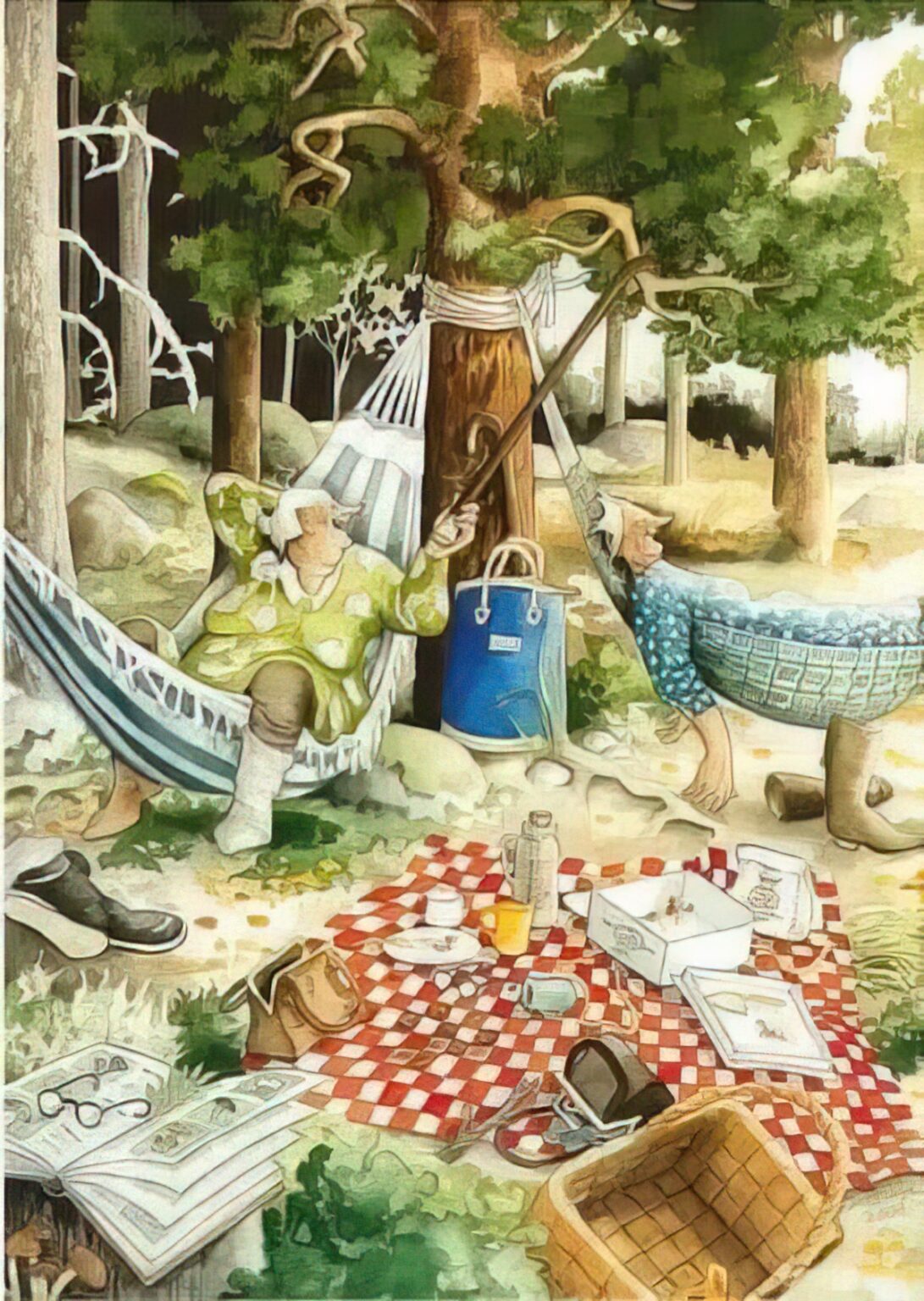 Picnics In Art and Storytelling | SLAP HAPPY LARRY