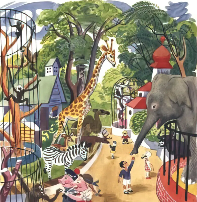 Zoo by Anthony Browne (1992) Analysis | SLAP HAPPY LARRY