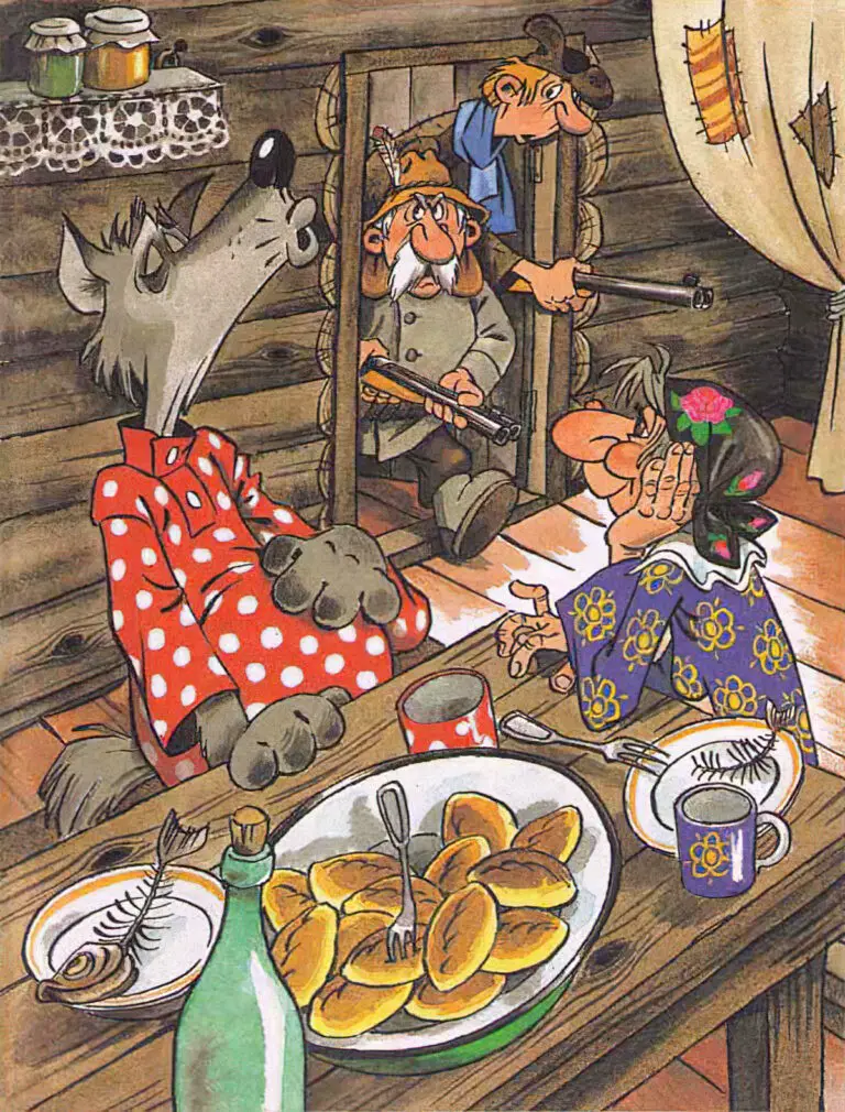 Table Scenes in Illustration and Composition | SLAP HAPPY LARRY