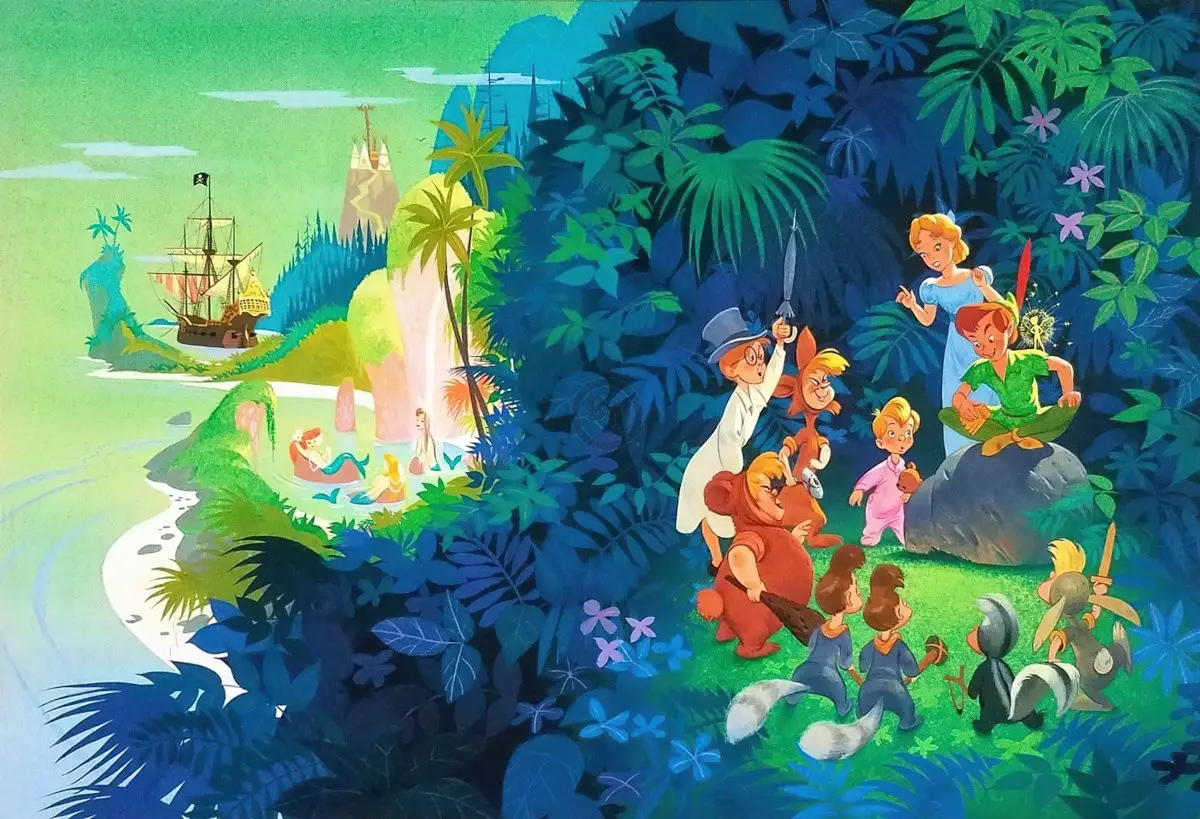 Two Worlds In The Same Illustration | SLAP HAPPY LARRY