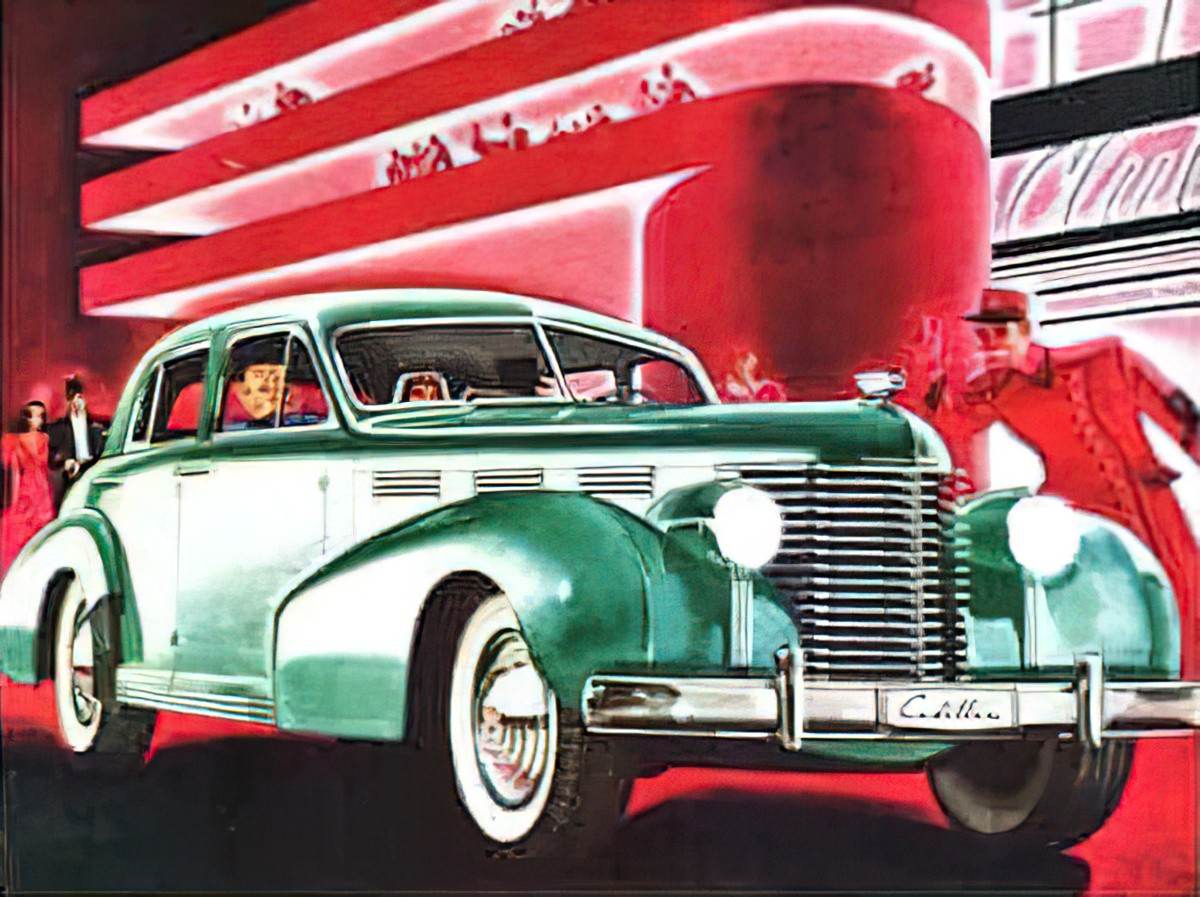 Jon-Whitcomb-1906–1988-Cadillac-advertisement-2 | SLAP HAPPY LARRY