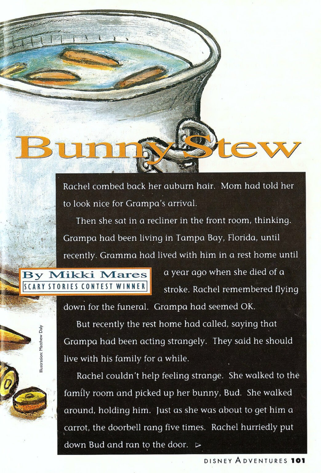 Bunny Stew by Mikki Mares Short Story Analysis | SLAP HAPPY LARRY