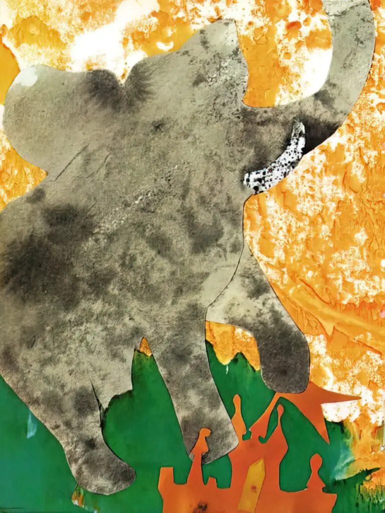 Eric Carle-esque Collage In Children's Illustration | SLAP HAPPY LARRY