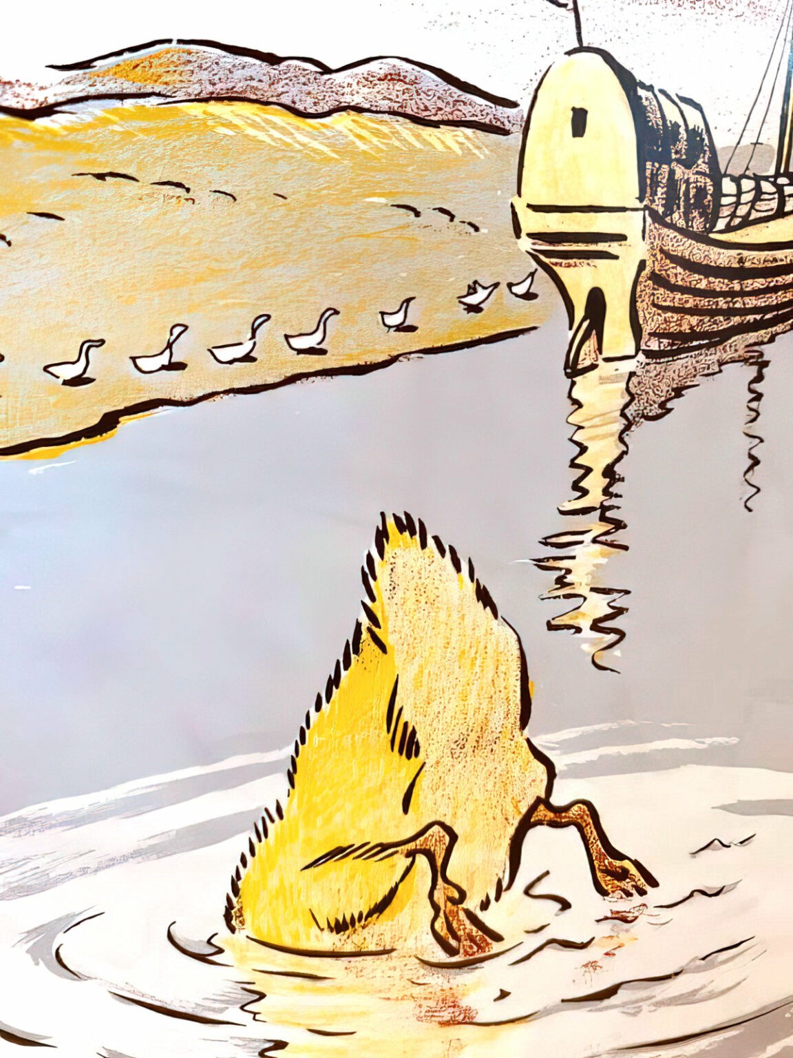 The Story About Ping Picture Book Study Analysis | SLAP HAPPY LARRY