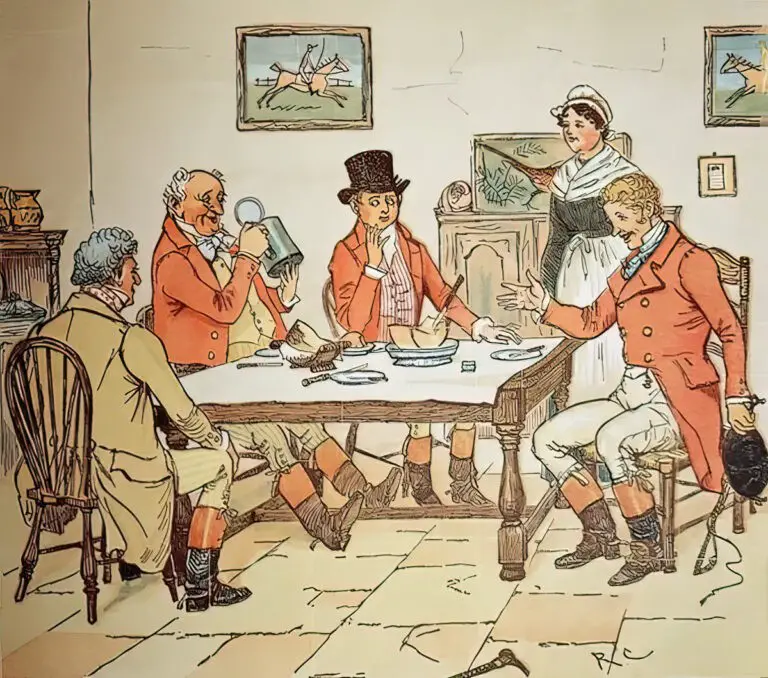 Table Scenes in Illustration and Composition | SLAP HAPPY LARRY