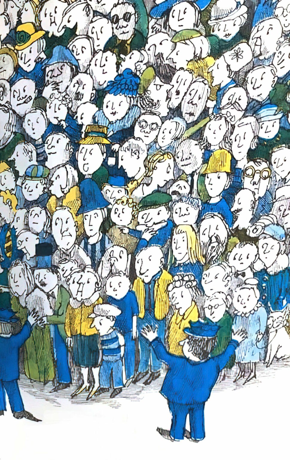 Crowd Scenes In Art And Illustration | SLAP HAPPY LARRY