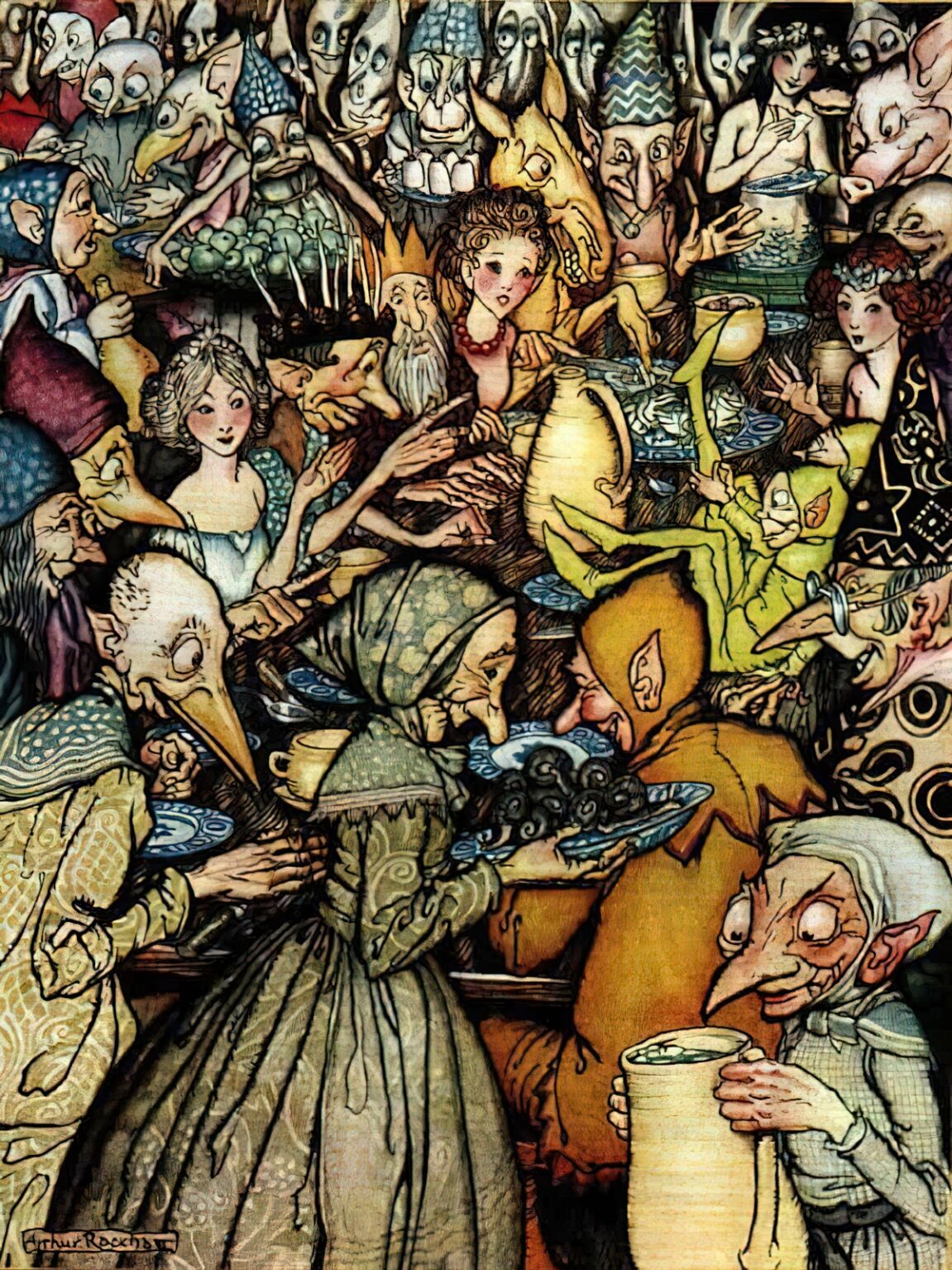 Crowd Scenes In Art And Illustration | SLAP HAPPY LARRY