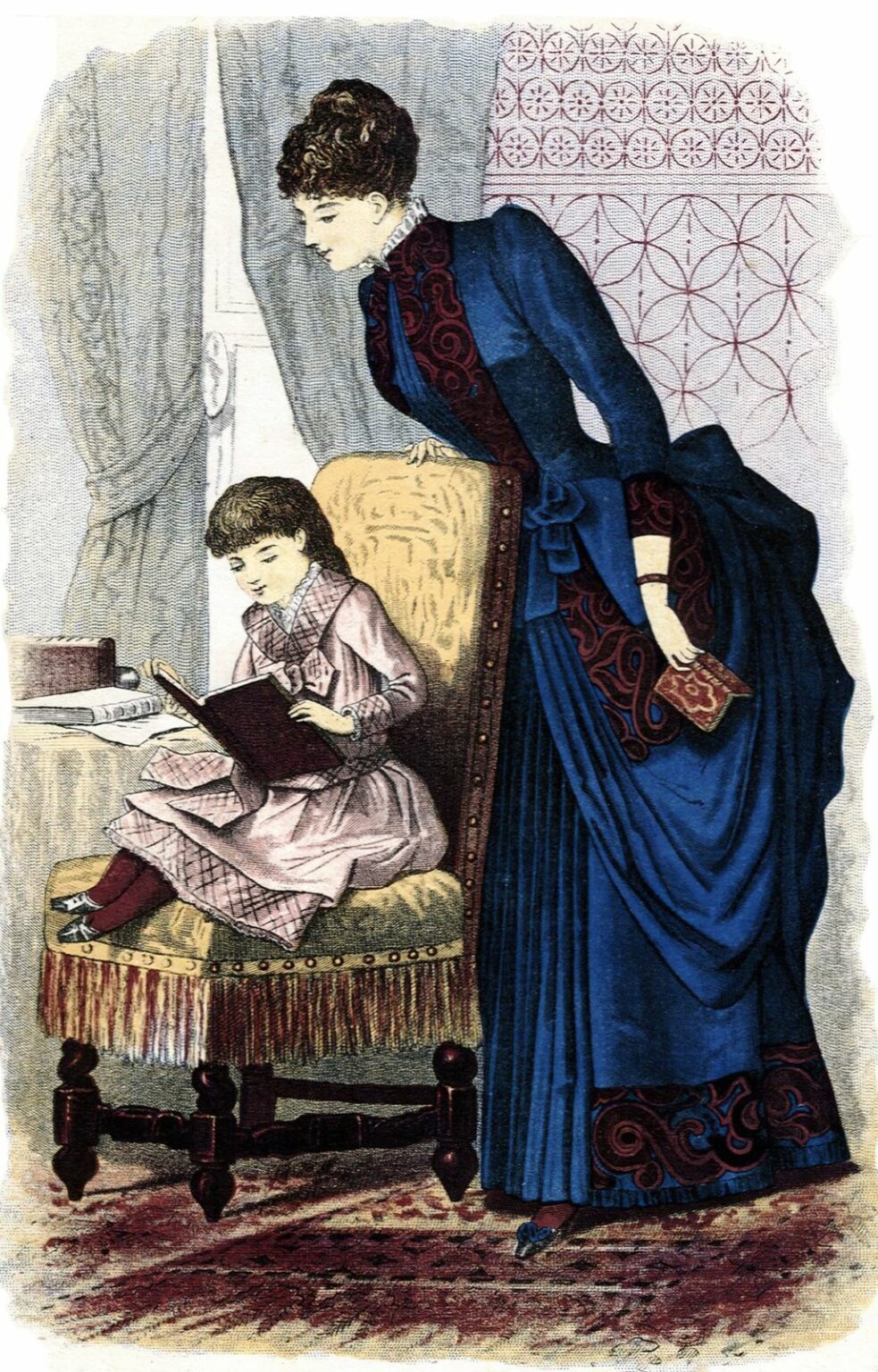 Women And Girls Reading In Art And Illustration | SLAP HAPPY LARRY