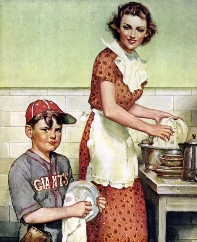 Housework in Art and Illustration | SLAP HAPPY LARRY