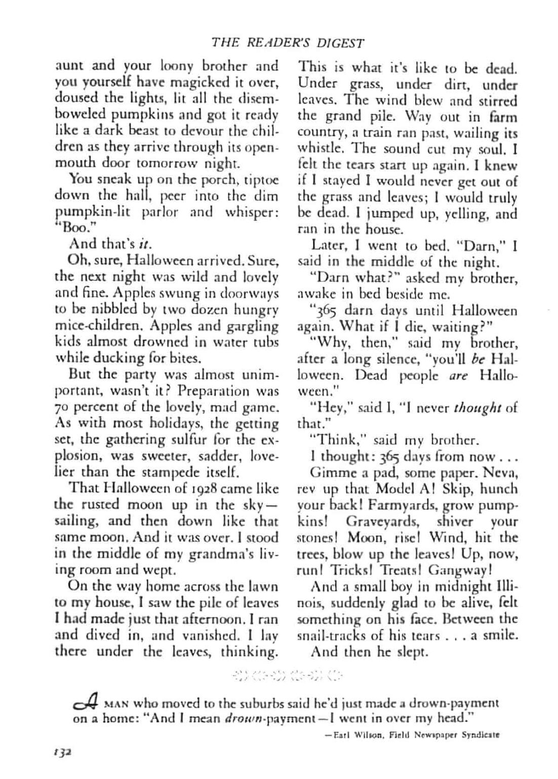 The October Game by Ray Bradbury Short Story Study | SLAP HAPPY LARRY