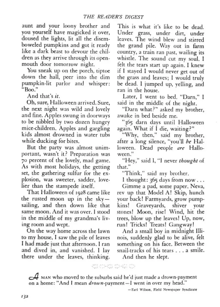 The October Game by Ray Bradbury Short Story Study | SLAP HAPPY LARRY