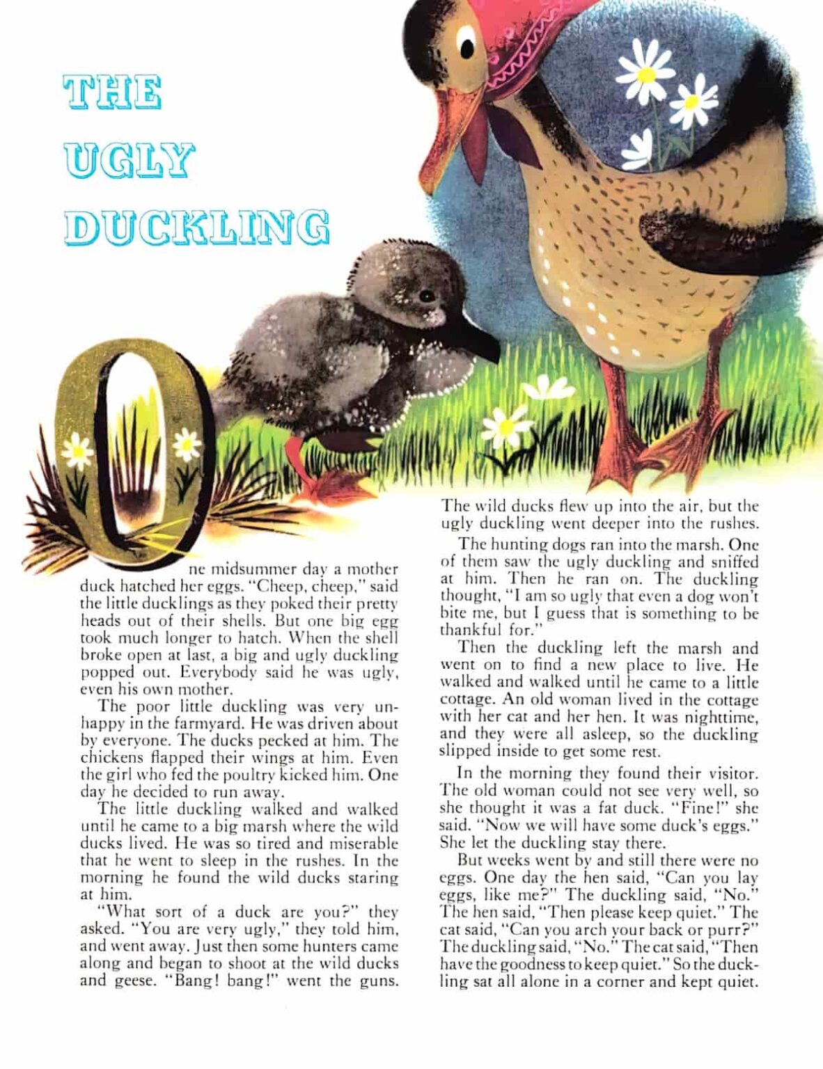 The Ugly Duckling by Hans Christian Andersen Fairy Tale Analysis | SLAP ...