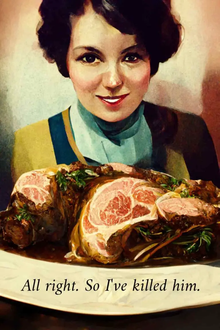 Lamb To The Slaughter by Roald Dahl Analysis | SLAP HAPPY LARRY