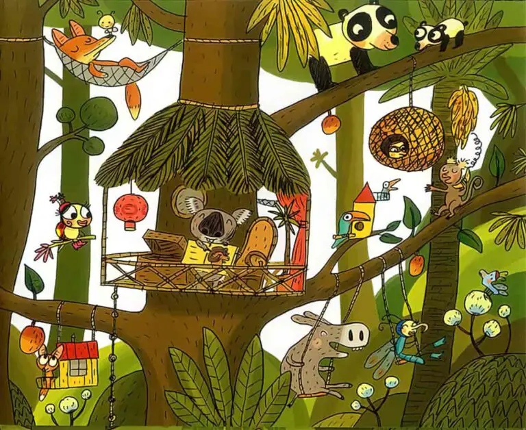 Tree Houses, Forts and Huts in Children's Illustration | SLAP HAPPY LARRY