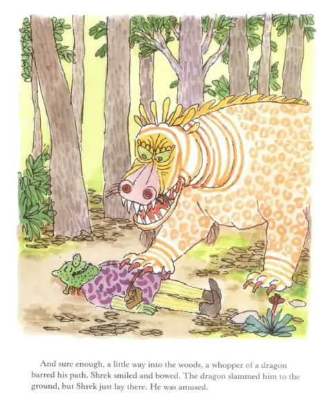 Shrek! Picture Book by William Steig Analysis | SLAP HAPPY LARRY